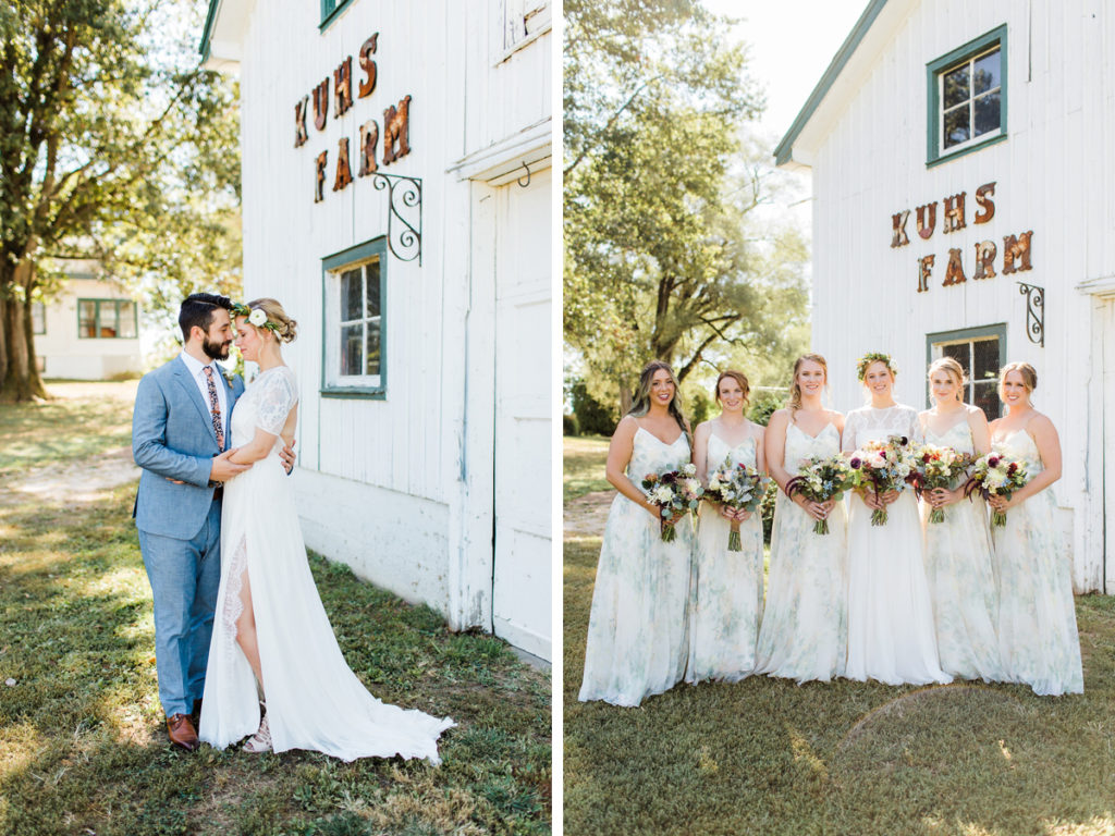 Carrie and Ryan Kuhs Estate and Farm Wedding
